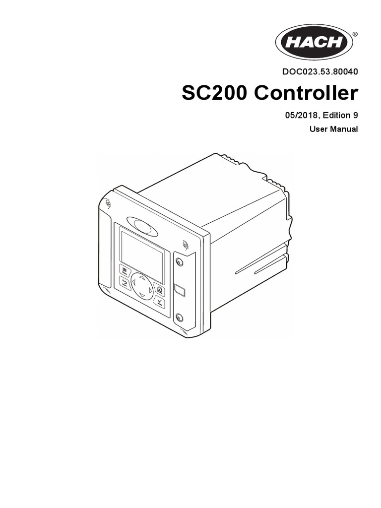SC200 Controller: User Manual | PDF | Electrical Wiring | Menu (Computing)