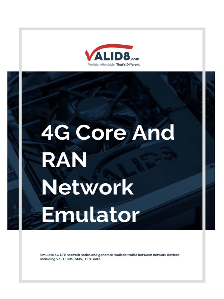 4G Core And RAN Network Emulator | PDF | Internet Architecture ...