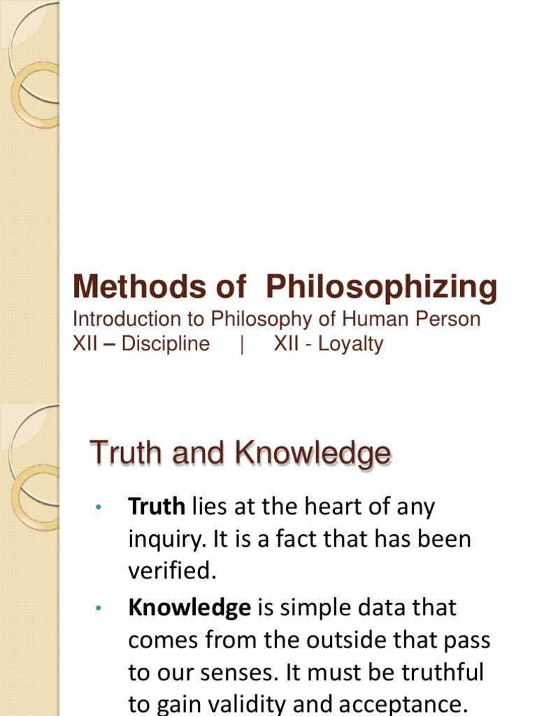 Understanding Truth in Philosophy | PDF | Truth | Bias