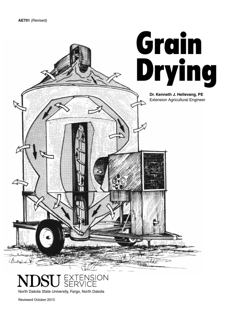 Grain Drying Methods and Guidelines | PDF | Clothes Dryer | Cereals