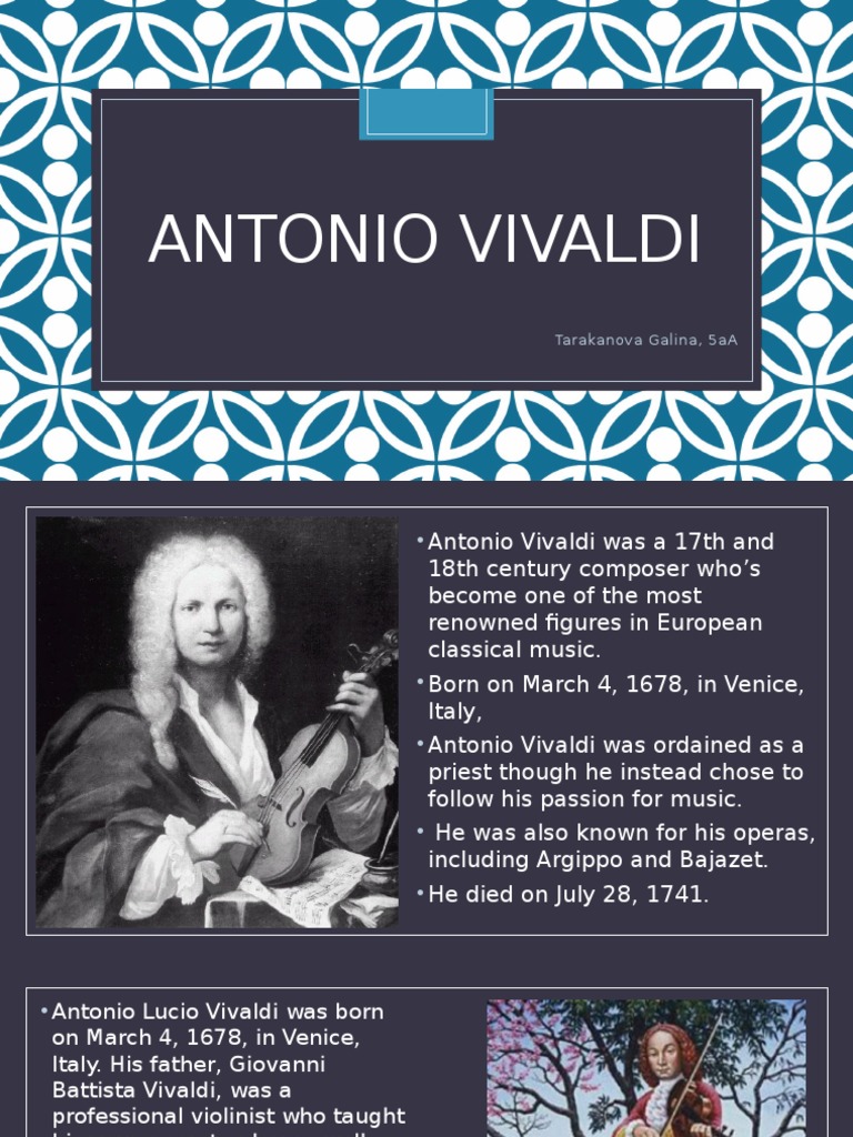 Antonio Vivaldi | PDF