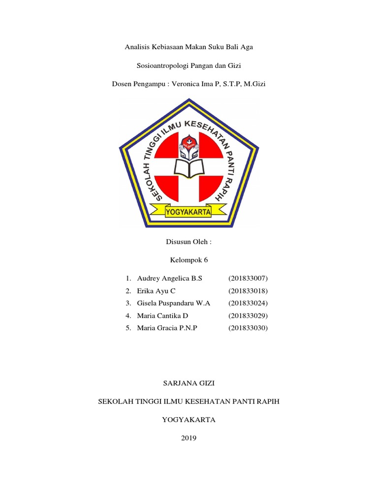 Analisis Kebiasaan Makan Suku Bali Aga | PDF