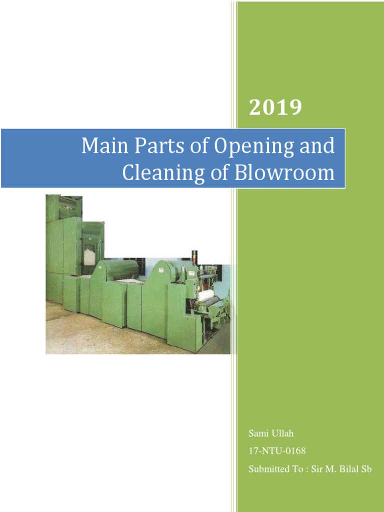 Sami Assignment | PDF | Spinning (Textiles) | Cotton