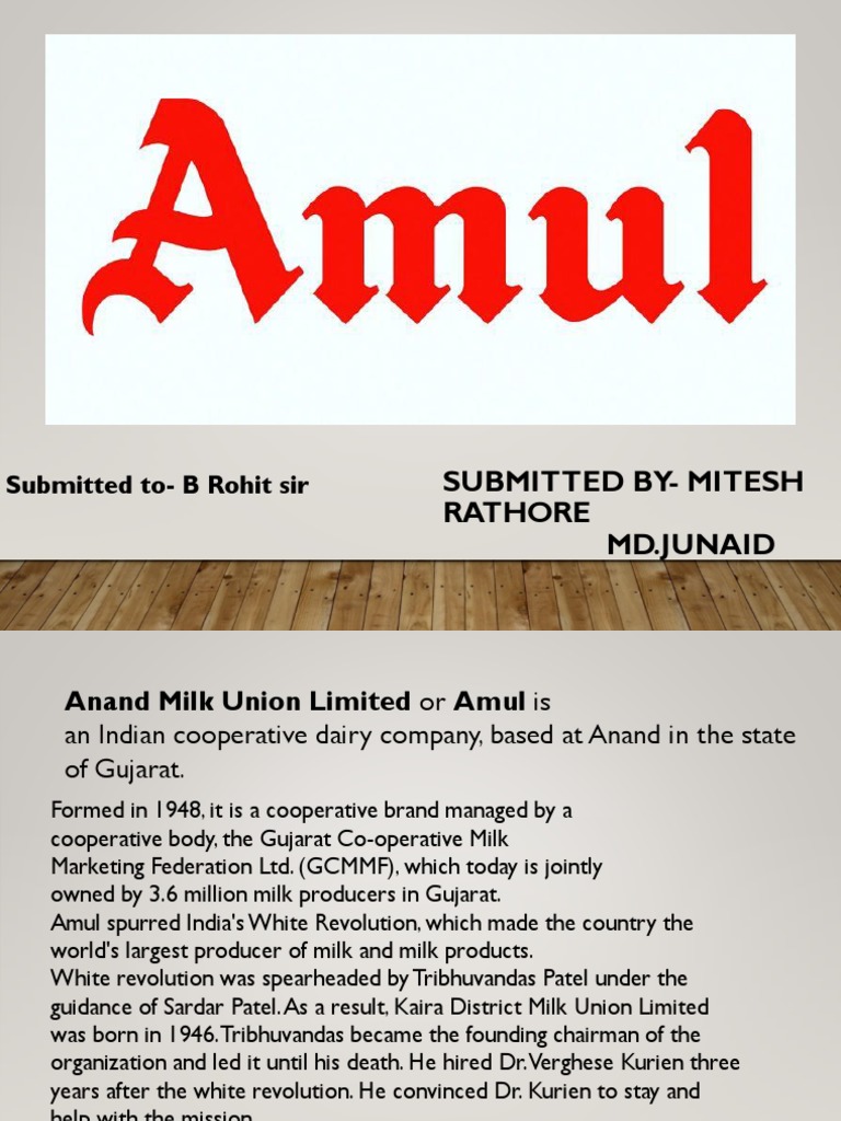 Amul Internship Ada Report | PDF | Market (Economics) | Dairy