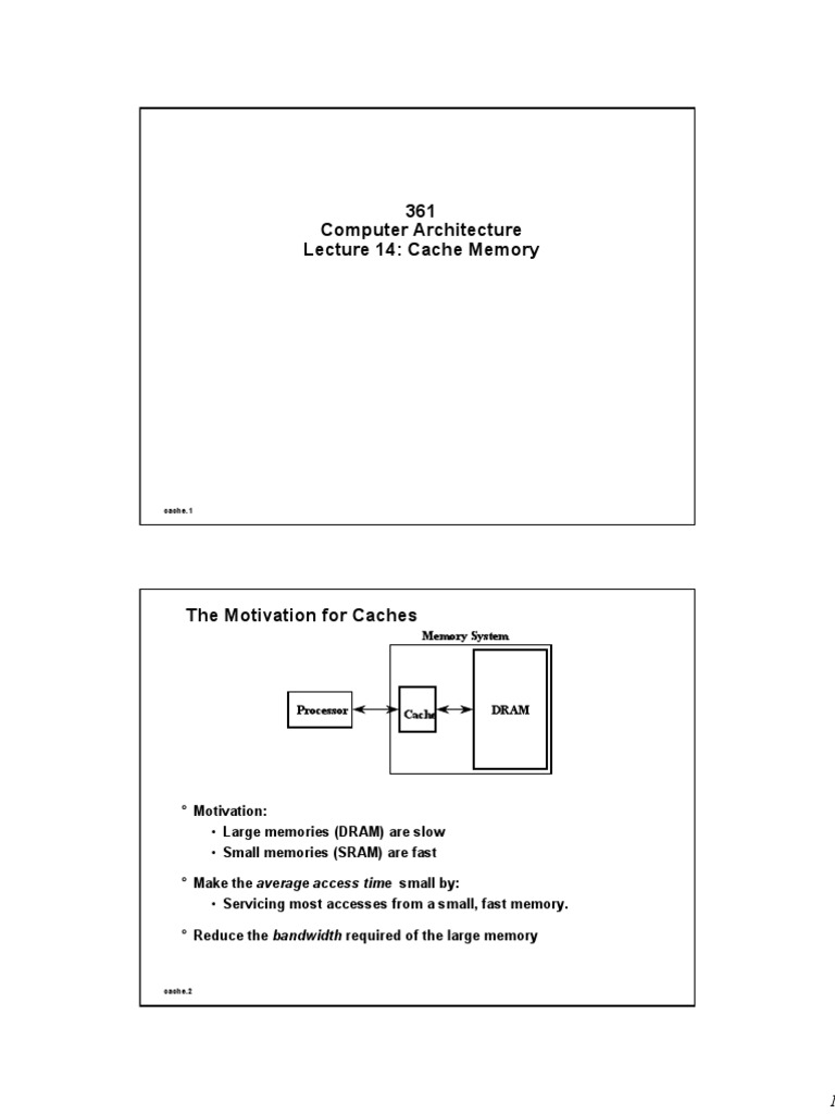 Understanding Cache Memory: An In-Depth Look at Operation, Write ...