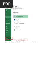 How To Enable WEB ADI Settings For EXCEL | PDF
