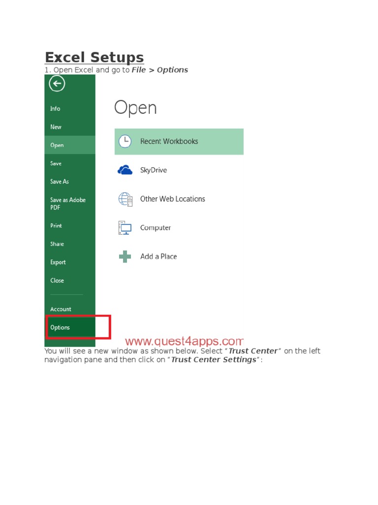 Oracle Webadi Settings Pdf Internet Explorer Microsoft Excel