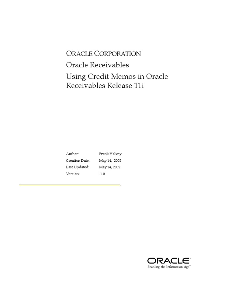 credit-memo-accounting-in-11i-pdf-debits-and-credits-financial