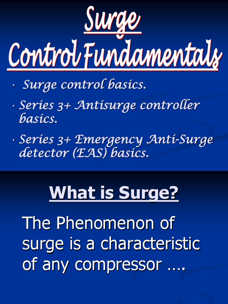 Surge Control (Op) | PDF | Valve | Control Theory