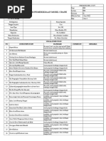 127 FORM Checklist Pemeriksaan Alat Dan Kelayakan Tools | PDF