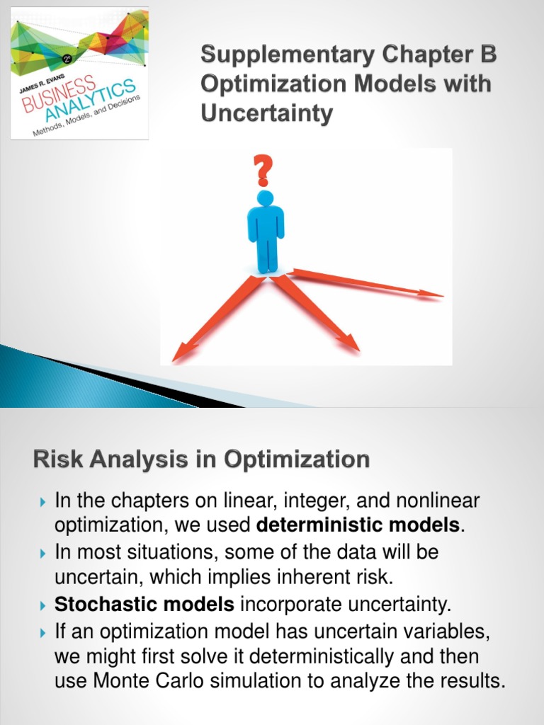 Evans - Analytics2e - PPT - SC B | PDF | Monte Carlo Method | Mathematical Optimization