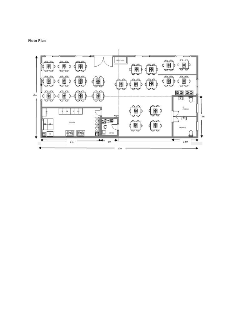 Reception Area Floor Plan Design | PDF