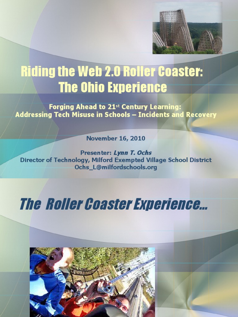 Riding The Web 2 Roller Coaster | PDF | Social Media | Popular Culture ...