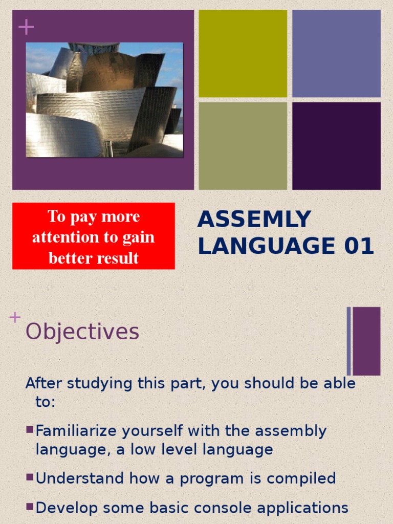Slot20 Assembly01 27 Slides | PDF | Assembly Language | Command Line ...