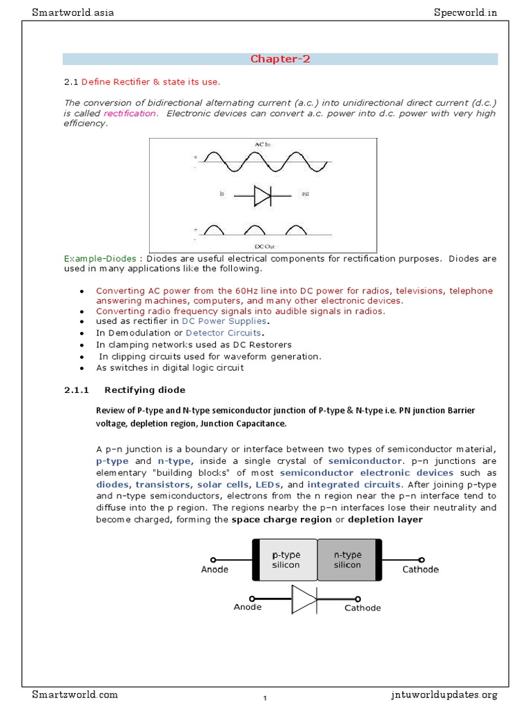 Bee C2 | PDF | P–N Junction | Diode