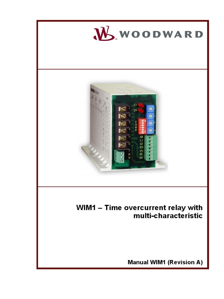 WOODWARD | PDF | Relay | Transformer
