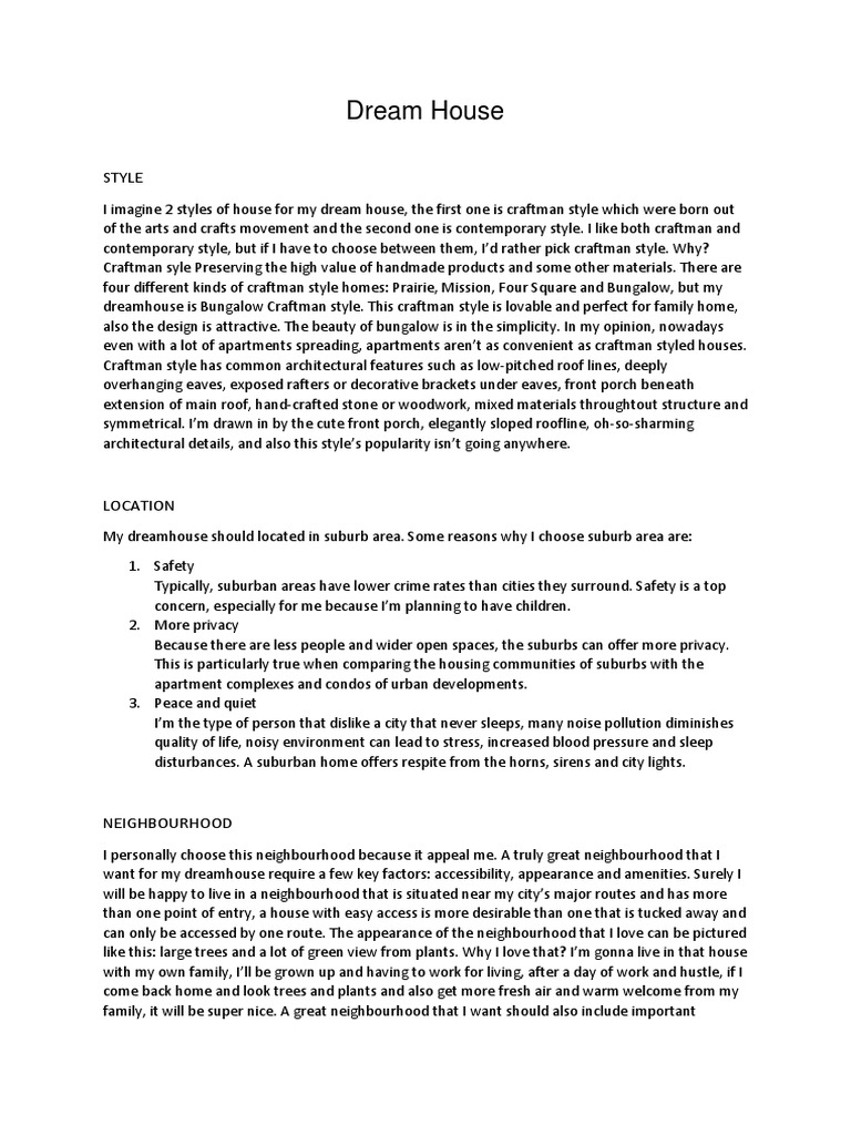 Dream House | PDF | Cabinetry | Room