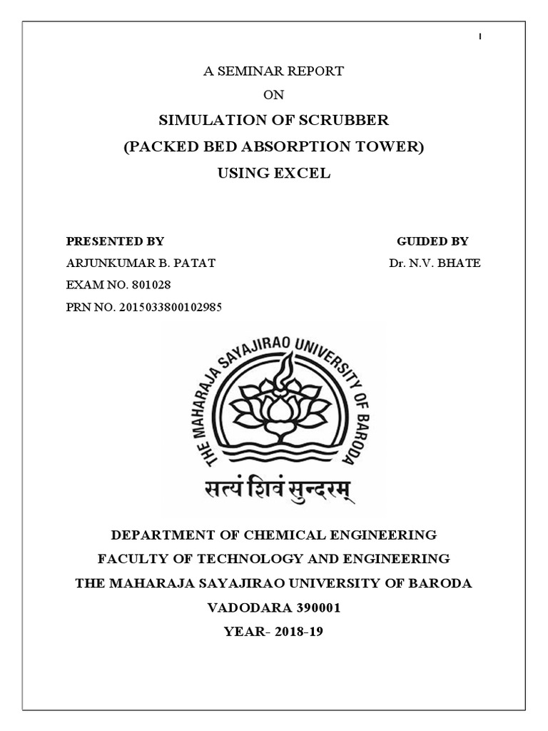 Chemical Engineering Project | PDF | Particulates | Density