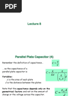 Electric Potential and Capacitance All Derivations | PDF | Capacitor | Capacitance