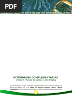 Evidencia 3 Documento Actividades Complementarias Unidad 3 | PDF | Microcontrolador | Software ...