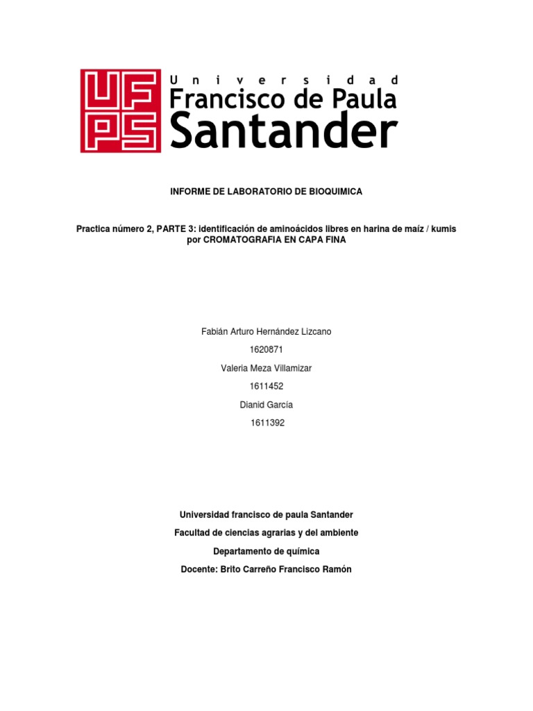 Informe de Cromatografia de Capa Fina | PDF | Cromatografía | Fase ... Informe de Cromatografia de Capa Fina | PDF | Cromatografía | Fase ...