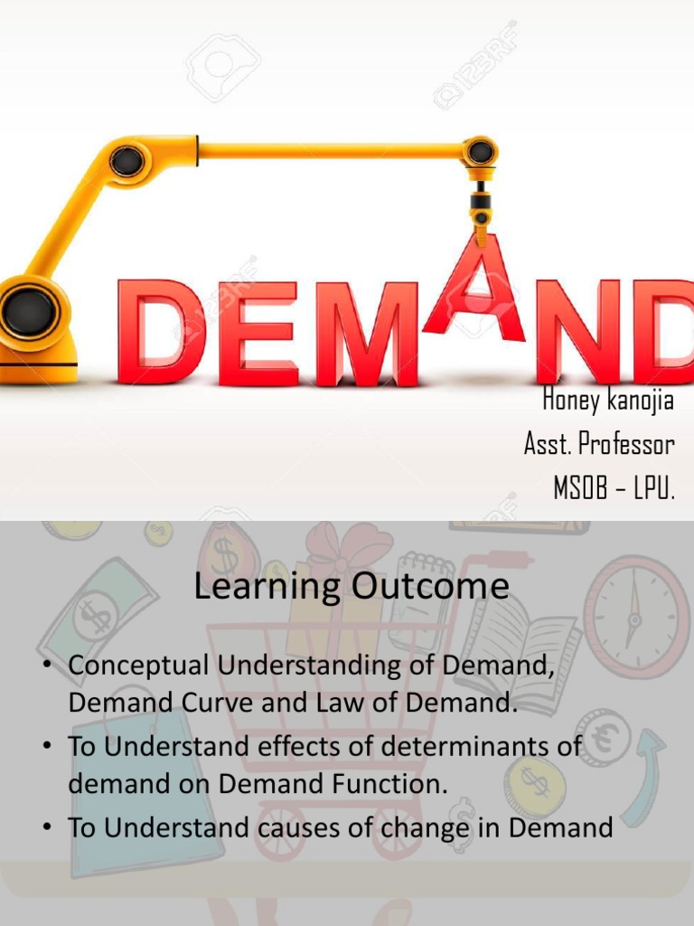Understanding the Concepts of Demand, Determinants of Demand, Shifts in ...