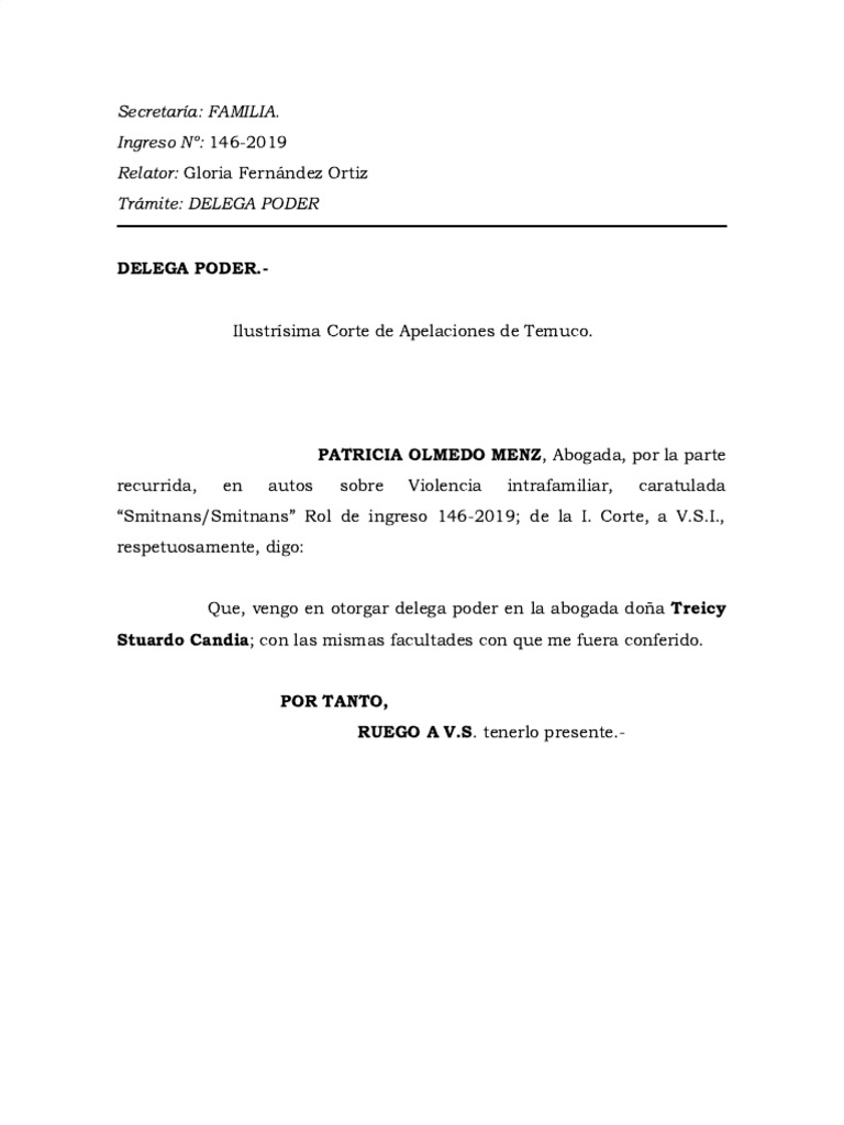 Delega Poder PDF | PDF