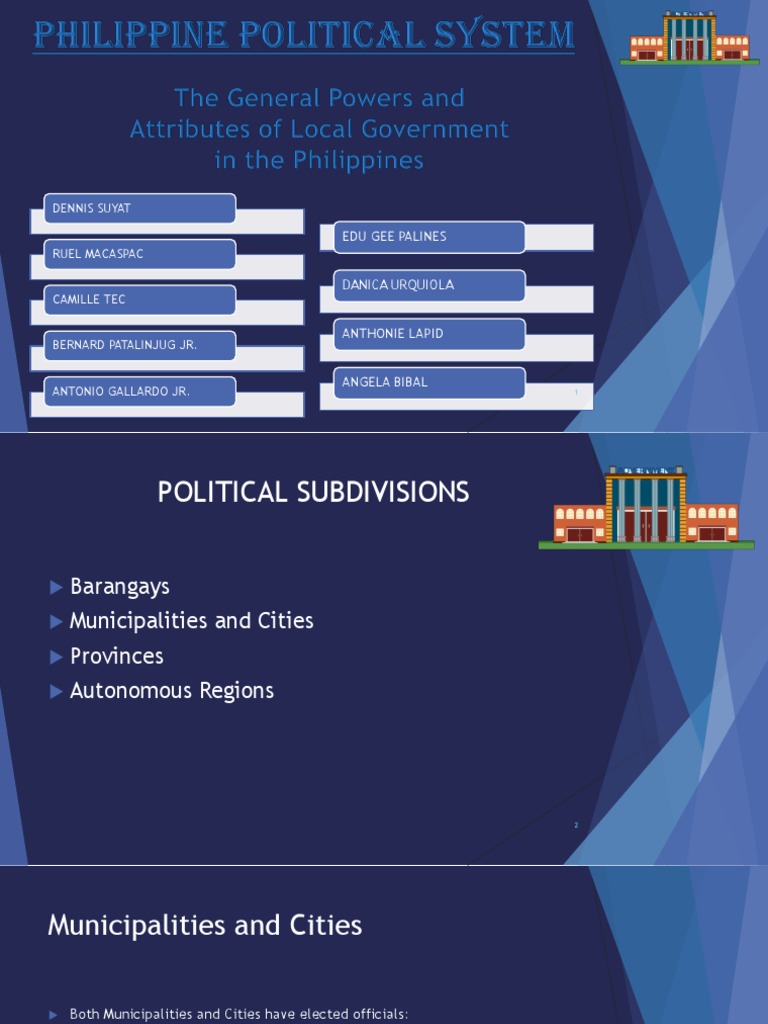 Philippine Political System | PDF | Government | Philippines