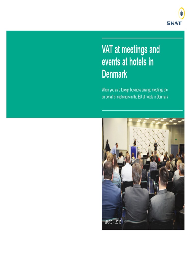 VAT and Meetings Denmark | PDF | Value Added Tax | Denmark