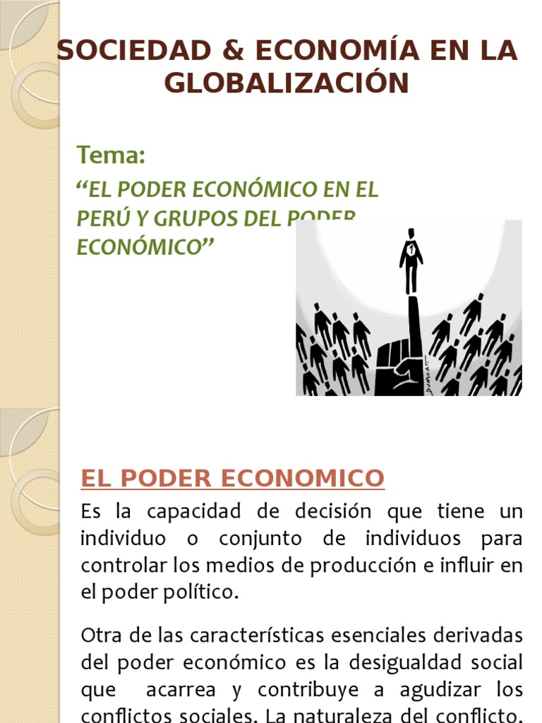 El Poder Económico en El Perú | PDF | Economias | Business
