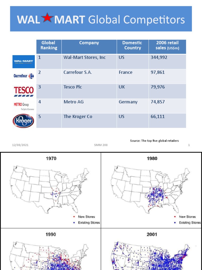WAL MART Global International Expansion | PDF | Walmart | Department ...