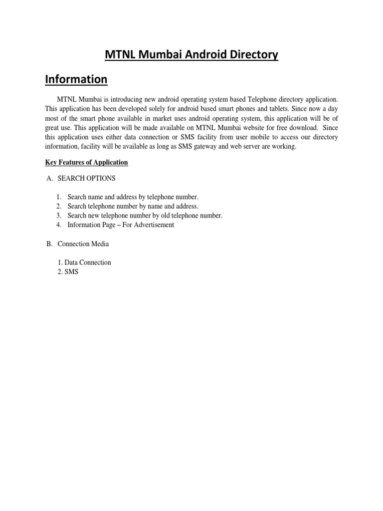 Android Directory | PDF | Android (Operating System) | Application Software
