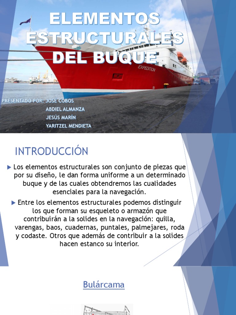 Proyecto Partes de Un Buque | Descargar gratis PDF | Mástil (Vela) | Barcos