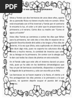 La primavera: un cuento para niños | PDF | Temporada de primavera)