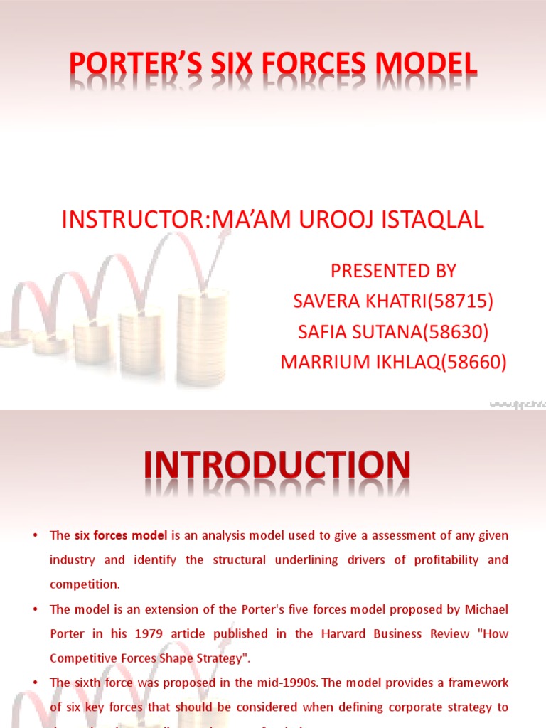 Porter - S Six Forces Model | PDF | Economies | Business