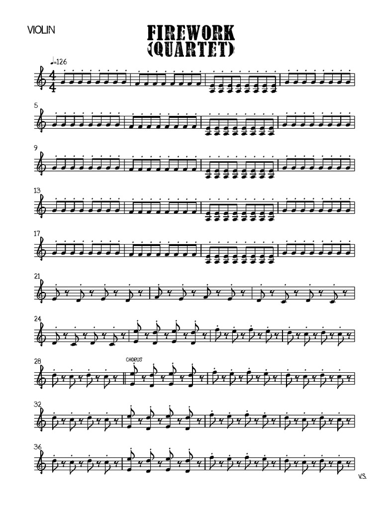 Firework Violin Lotus | PDF