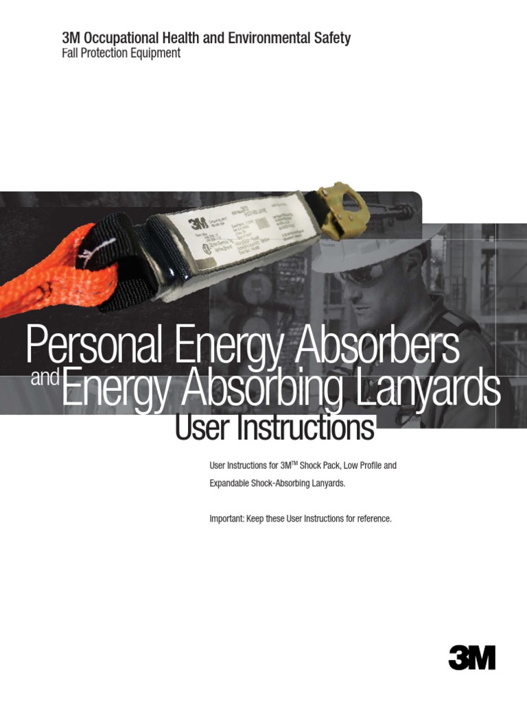 IM 0004DPersonalEnergyAbsorbersEnergyAbsorbingLanyards | PDF | Nature