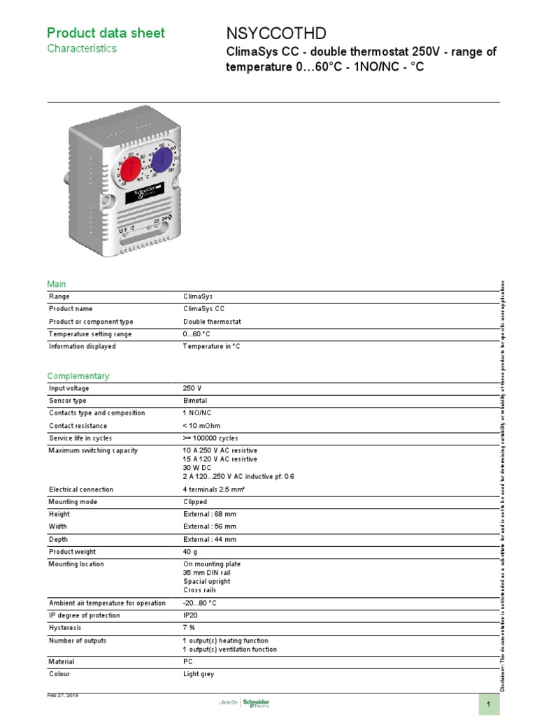 Prisma G Nsyccothd | PDF | Thermostat | Electromagnetism