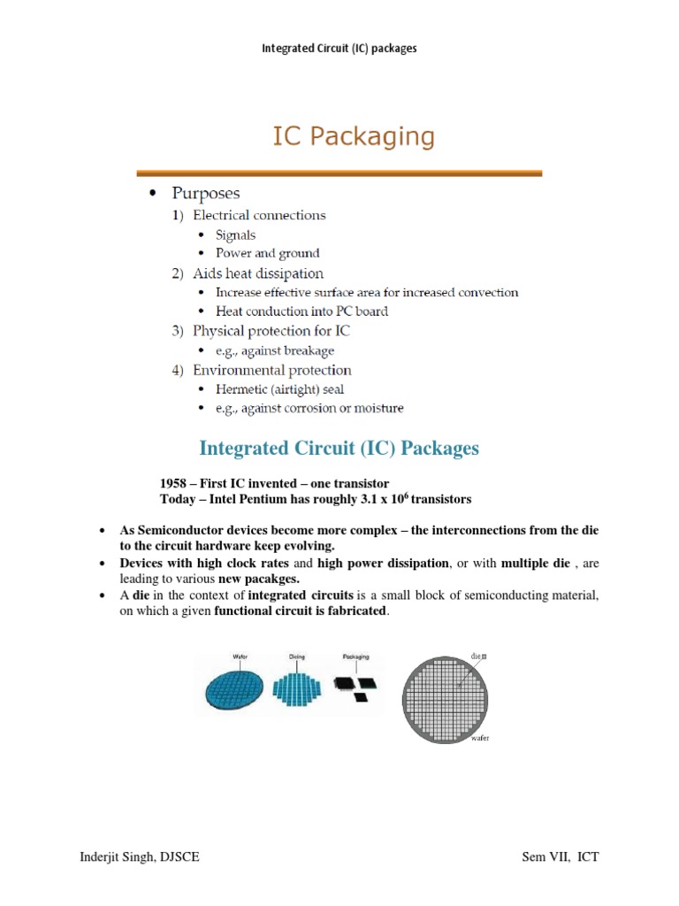 IC Packages 2 | PDF | Integrated Circuit | Printed Circuit Board