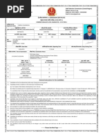 Admit Card Template | PDF | Computing