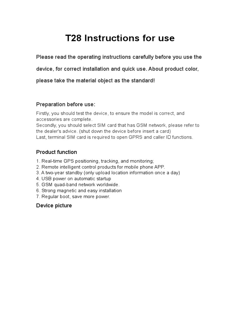 Super Long Standby T28 Manual PDF | PDF | Booting | General Packet Radio Service