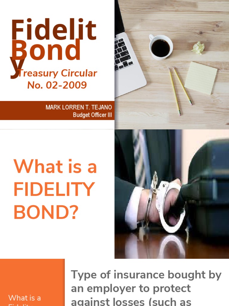 Fidelity Bond Guidelines and Procedures | PDF | Insurance | Common Law