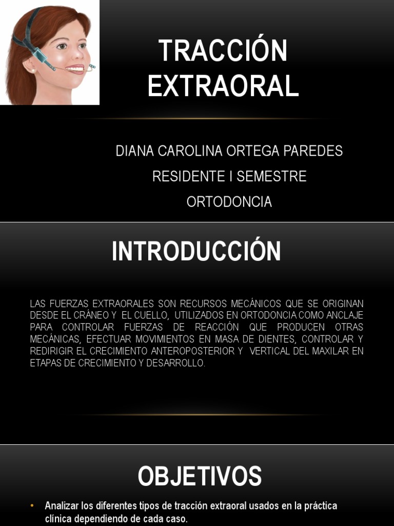 Traccion Extraoral | PDF | Ortodoncia | Colombia