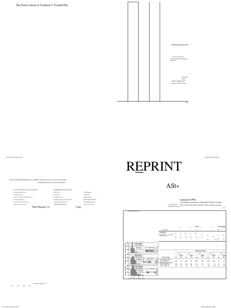 Martempering of Steel ASM Vol. 4 | PDF | Heat Treating | Steel
