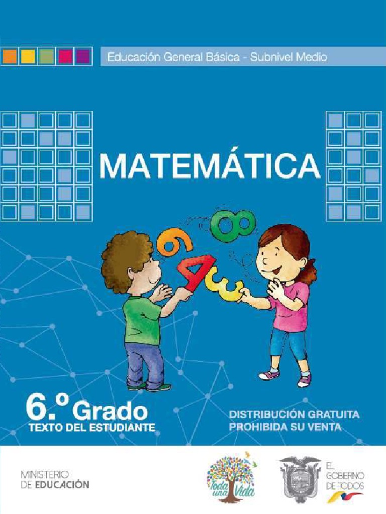 Matematica Texto 6to EGB ForosEcuador PDF | PDF | División (Matemáticas ...