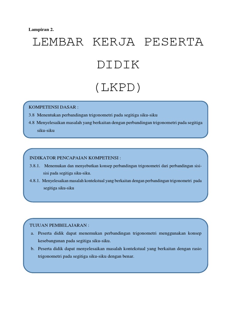 Lampiran 2. LKPD | PDF