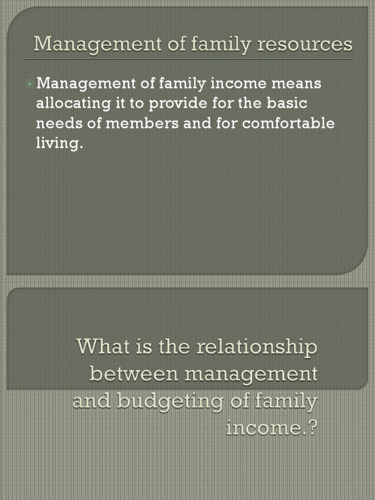 Home Economics | PDF | Expense | Budget