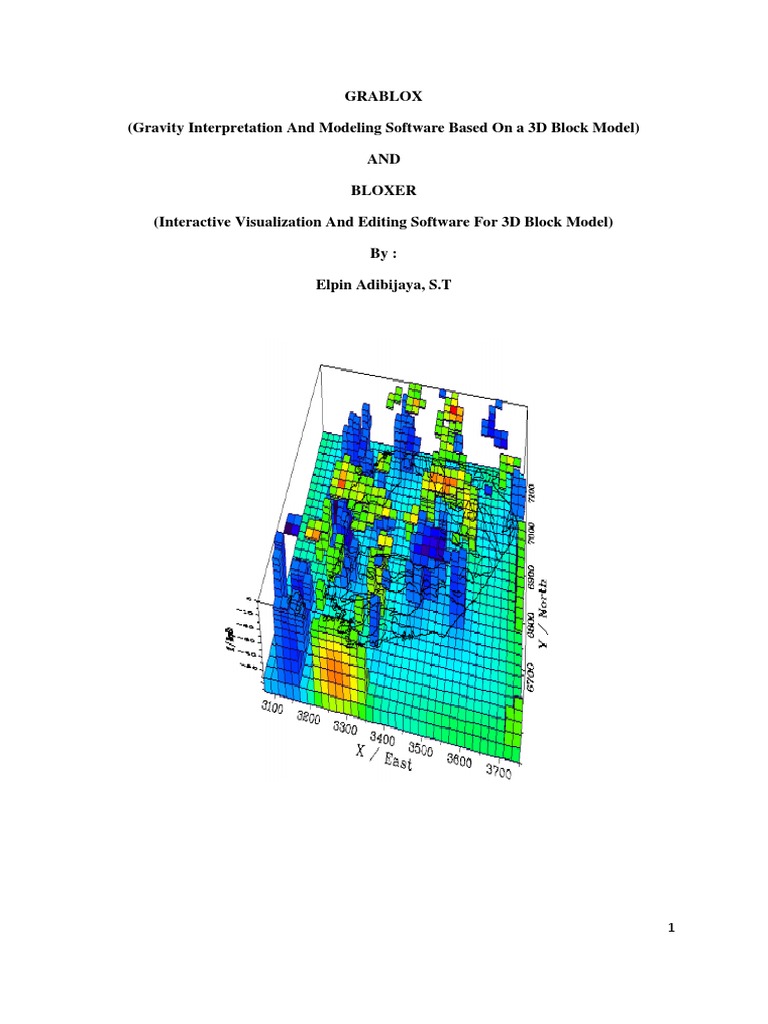 GRABLOX Gravity Interpretation and Model PDF | PDF