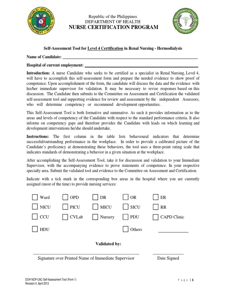 Hemodialysis Assessment | PDF | Health Care | Nursing