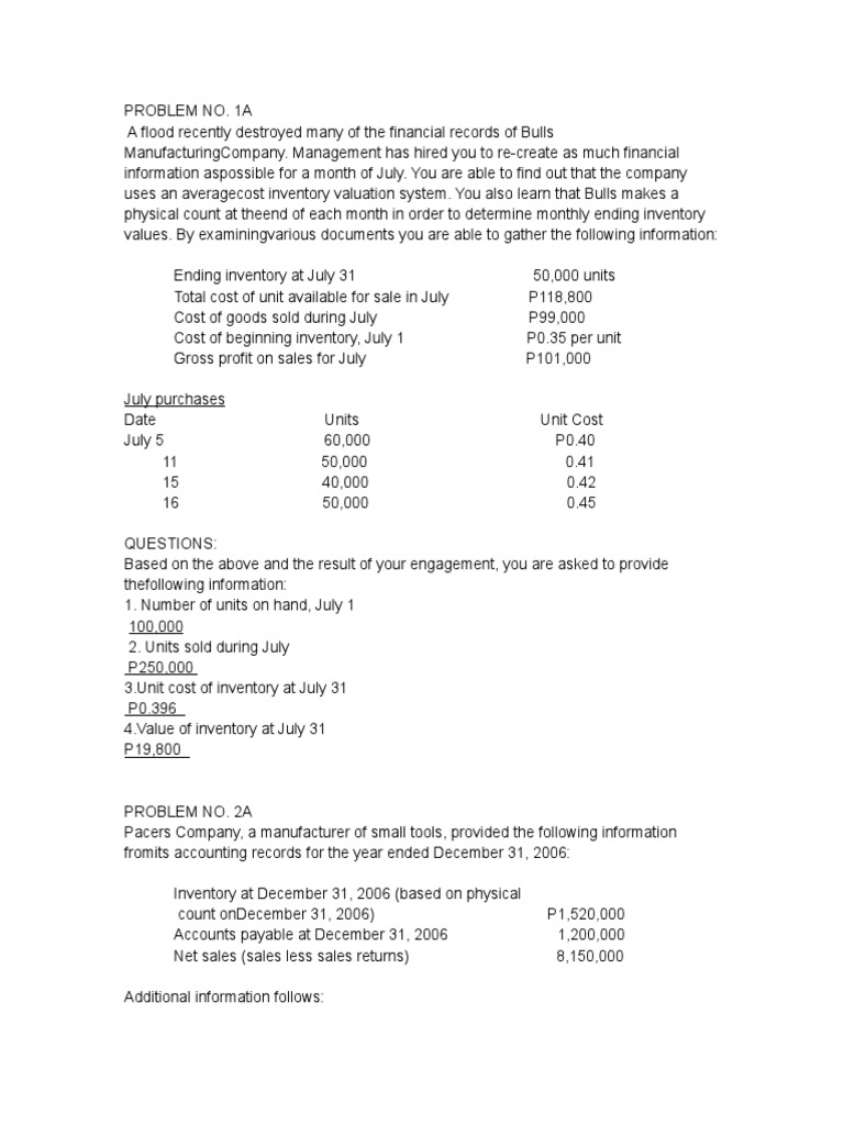 Applied Auditing | PDF | Inventory | Service Industries